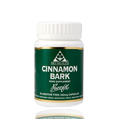 Bio Health Cinnamon Bark - 60Capsules | Pharmily