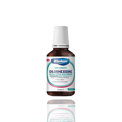 Wisdom Chlorhexidine Mouthwash -Original, 300ml. | Pharmily