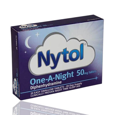 Nytol One-A-Night 50mg Tablets 20s | Pharmily